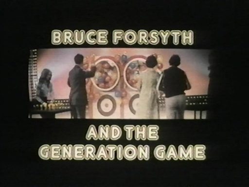 Bruce Forsyth and the Generation Game | TVARK