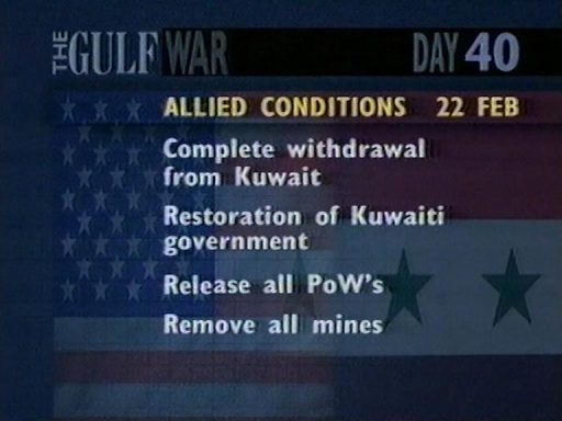 The Gulf War 1991 | TVARK