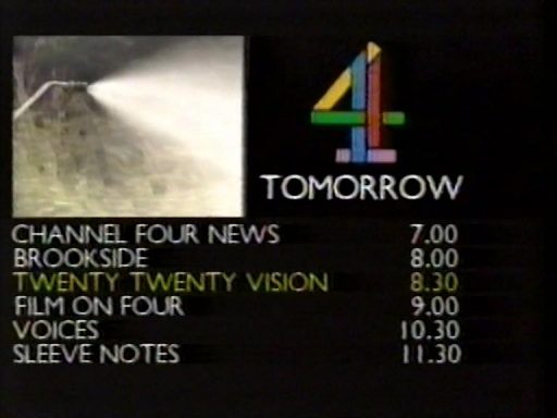 Channel Four Launch – Closedown (7) | TVARK
