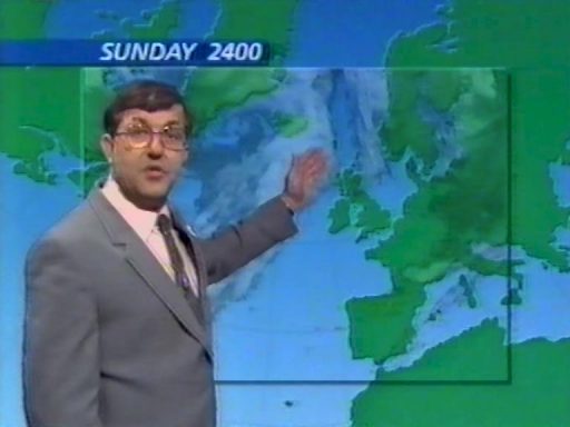BBC Weather – First new look forecast with Bill Giles | TVARK