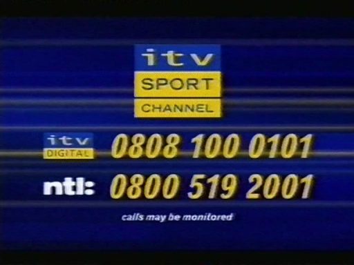 ITV Sport Channel 2001 – 2002 | TVARK