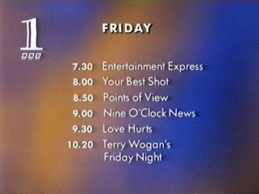 BBC1 Friday promo | TVARK