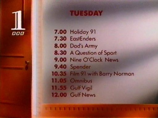 BBC1 Closedown | TVARK