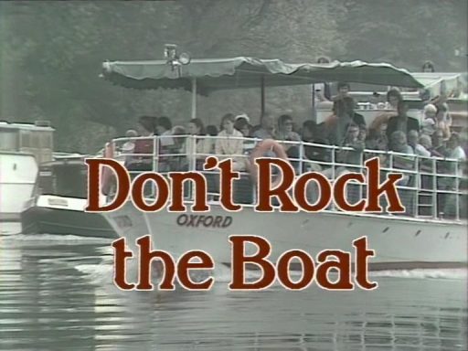 Don’t Rock the Boat | TVARK