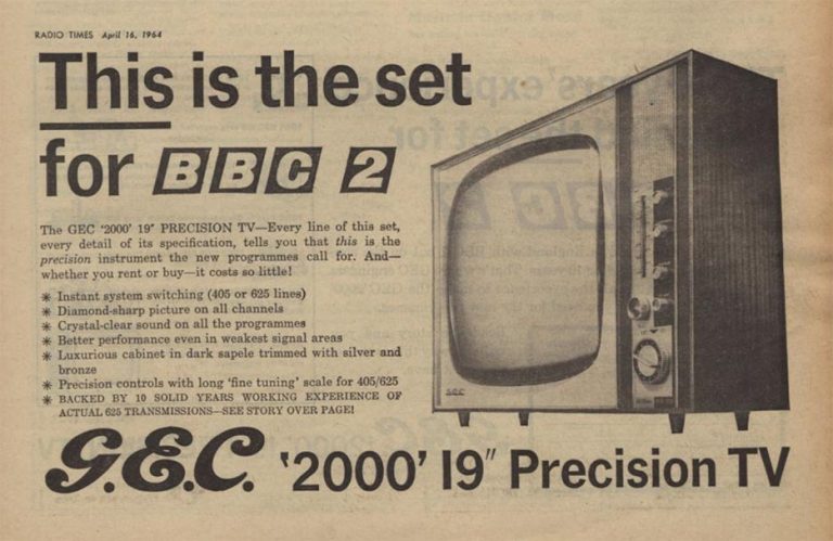 BBC2 1964 – 1967 Branding | TVARK