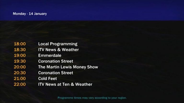 ITV Nightscreen | TVARK