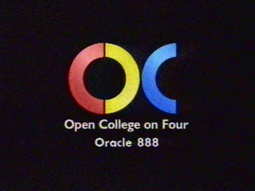 Open College on Four Ident | TVARK