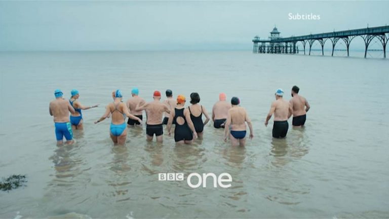 BBC One Ident – Sea Swimmers, Clevedon #1 | TVARK
