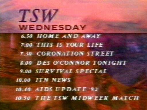 TSW Wednesday promo | TVARK