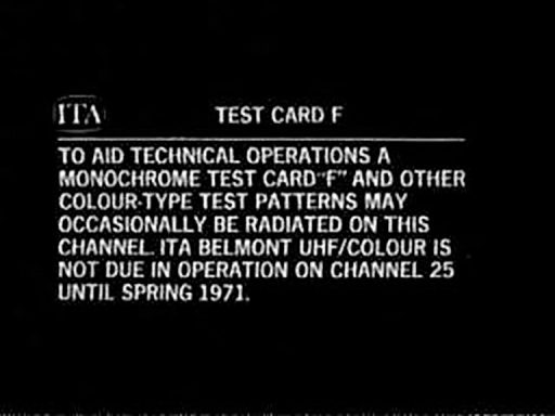 ITV, Channel 4 and S4C Testcards | TVARK