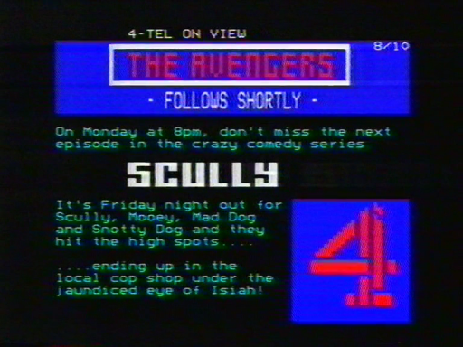 The Avengers Follows Shortly – 4-Tel On View | TVARK