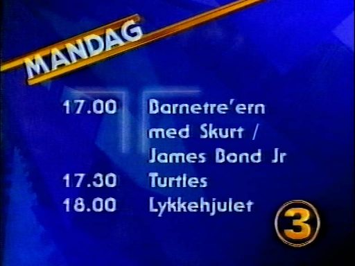 TV3 Monday Programme Line-Up | TVARK