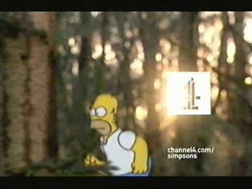 C4 The Simpsons Night Ident | TVARK