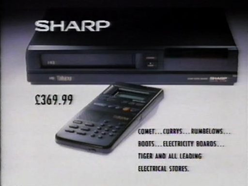 Sharp VCR | TVARK