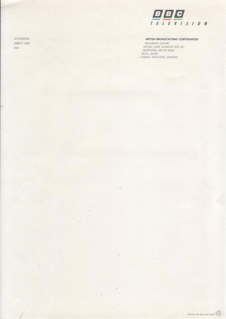 BBC Corporate Logo 1988 – 1997 | TVARK