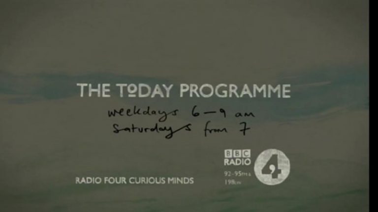 BBC Radio 4 Promo – Today Programme | TVARK