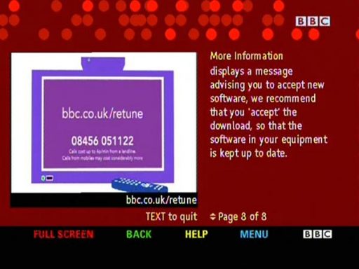 BBC Red Button – Freeview Re-Tune | TVARK