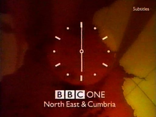 BBC One North East & Cumbria Clock | TVARK