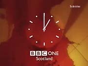 BBC One Scotland Clock | TVARK