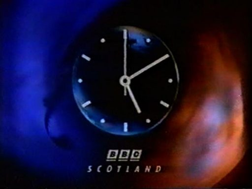 BBC1 Scotland Clock | TVARK