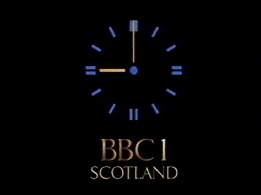 BBC1 Scotland Clock | TVARK