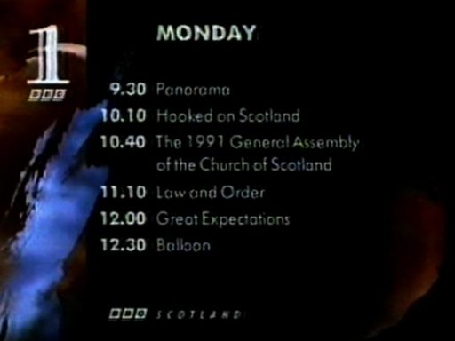 BBC1 Scotland Continuity | TVARK