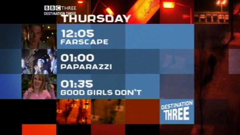 BBC Three 2003 – 2008 Branding | TVARK