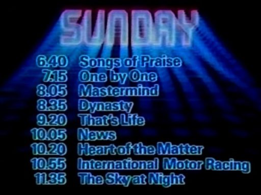 BBC1 Sunday promo | TVARK