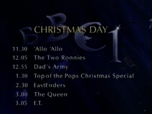 BBC1 Christmas Day promo | TVARK