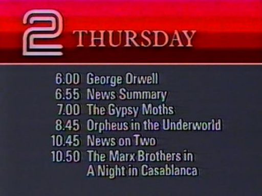 BBC2 Closedown | TVARK