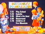 BBC1 Childrens Programmes | TVARK