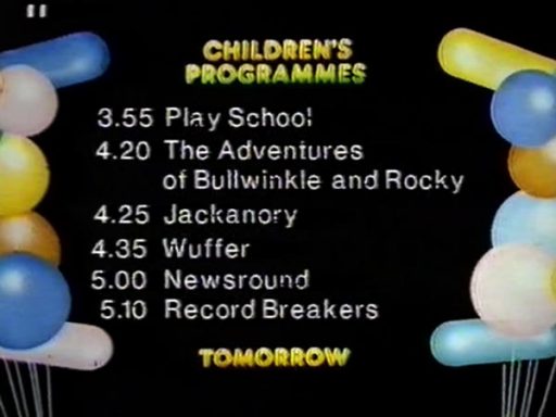 Children’s BBC1 – 1979 – 1983 Branding | TVARK