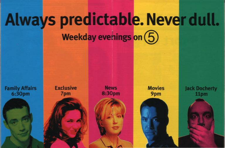 Channel 5 Corporate Logo & Print Examples | TVARK