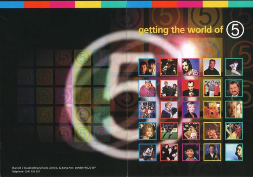 Channel 5 1997 Launch | TVARK