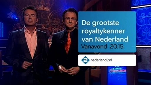 Ned 2 Promo – De Grooste Royaltykenner van Nederland | TVARK