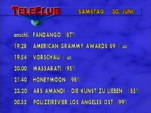 Programme List | TVARK