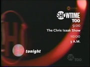 Tonight – Showtime 2/Too | TVARK