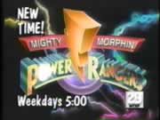 Mighty Morphin Power Rangers promo | TVARK
