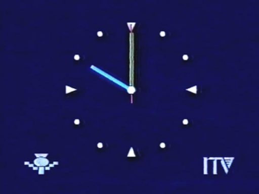 Scottish ITV Clock | TVARK