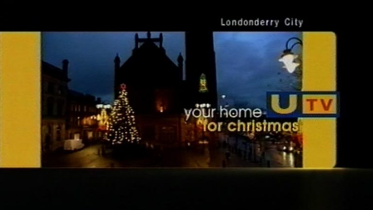 UTV Christmas Ident Londonderry City | TVARK