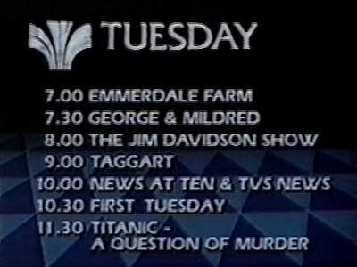 Tuesday Line Up | TVARK