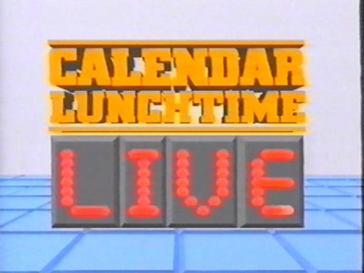Calendar Lunchtime Live | TVARK