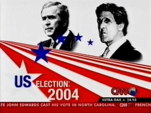CNN International – US Election 2004 (2) | TVARK