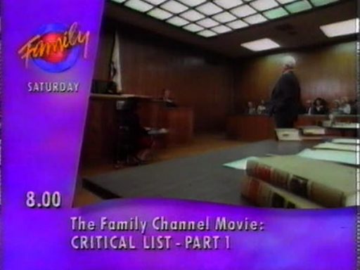 The Family Channel Programme Promos (1) | TVARK