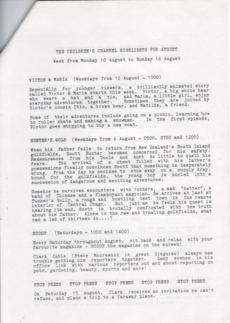 The Children’s Channel | TVARK