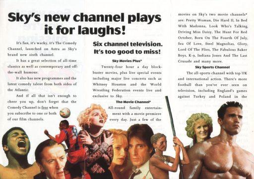 The Comedy Channel 1990 – 1991 Branding | TVARK