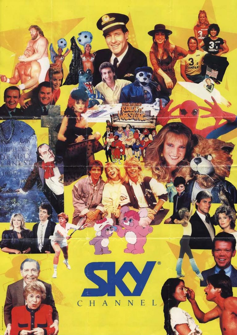 Sky Channel 1984 – 1989 Branding | TVARK