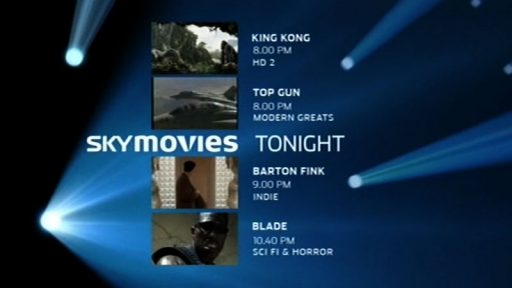 Sky Movies Tonight promo | TVARK