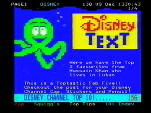 Disney Text promo | TVARK