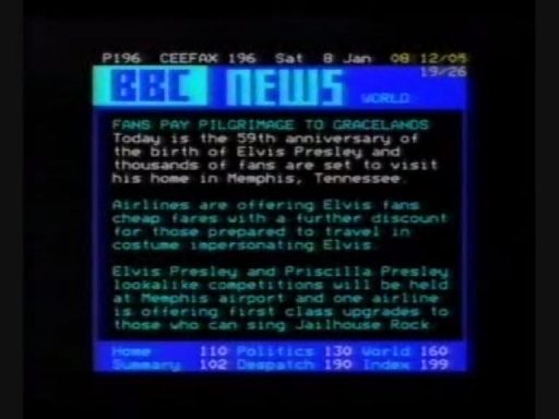 BBC Ceefax | TVARK